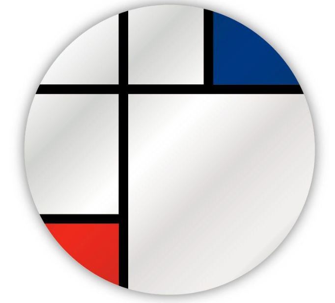 Mondrian Mirror | Zoumboulakis Galleries